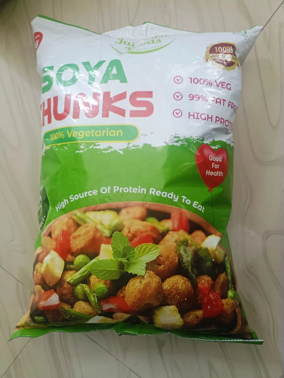 Jai guru foods soya chunks 1kg